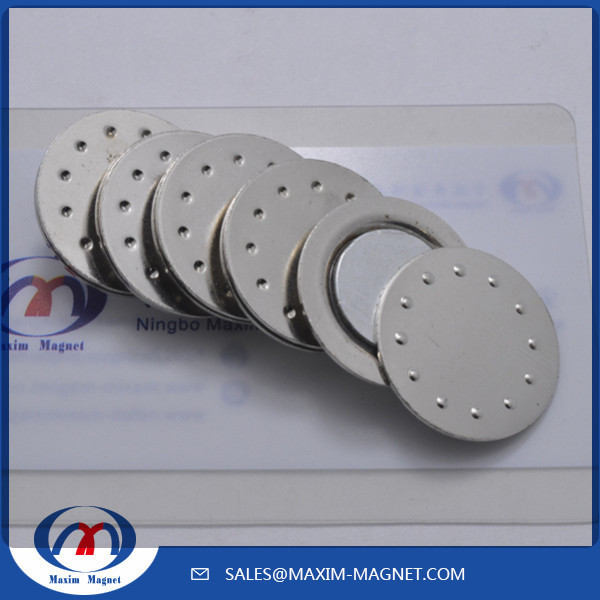 Round Magnetic Badge Holders